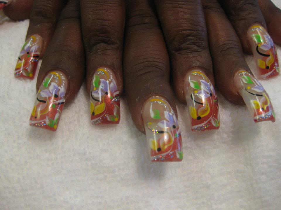 Brazilian Carnaval Celebration, nail art designs by Top Nails ...